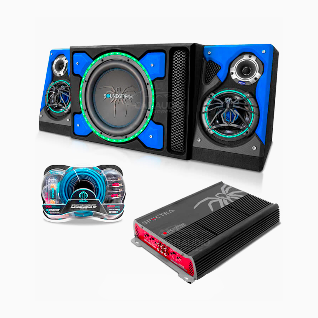 Combo Quantum Audio Medio 6.5″ + Tweeter – Car Audio Express