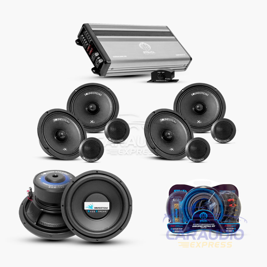 Combo Medios Rangos 6.5" soundstream - Car Audio Express